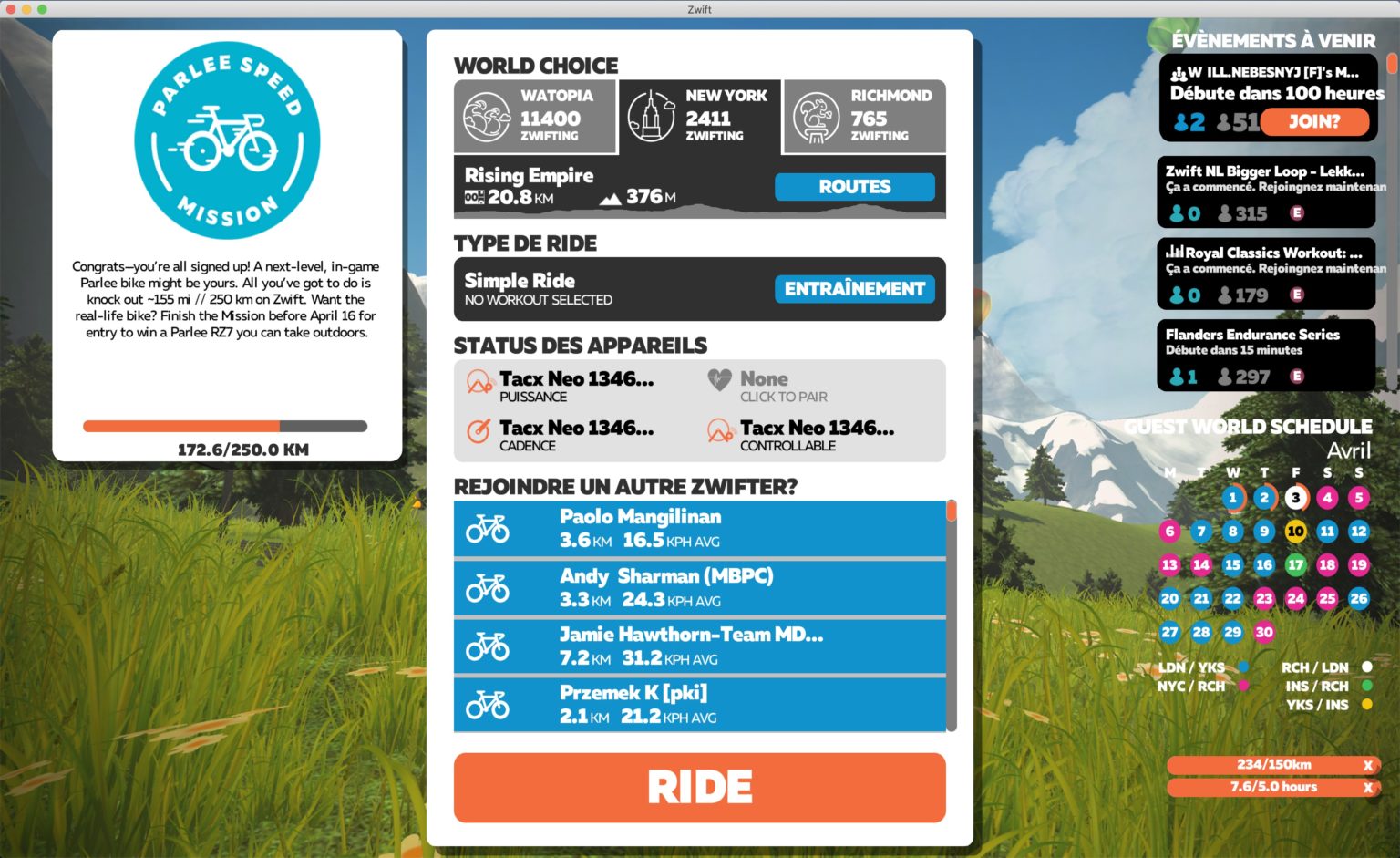 Zwift - Arrivée du troisième monde - thePainCave.net